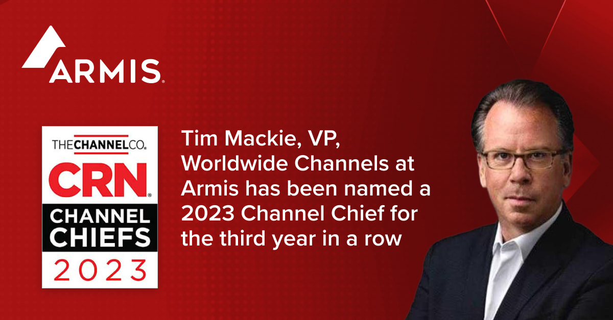 Tim Mackie, VP, Worldwide Channels at Armis Named a 2023 CRN Channel ...