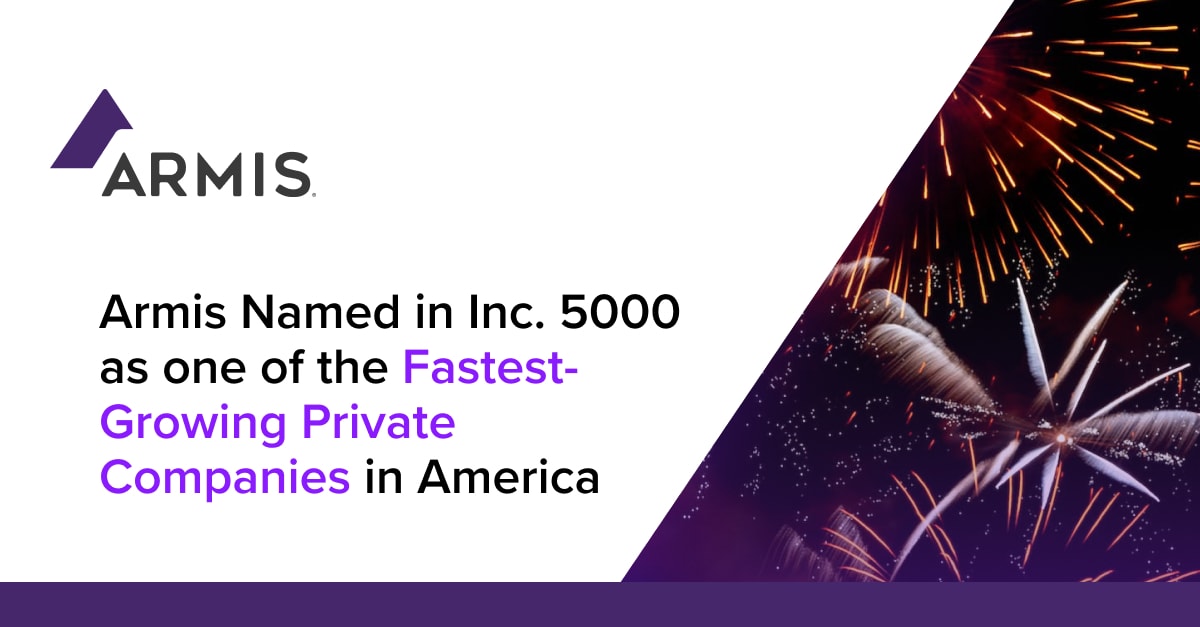Armis Named in Inc. 5000 as one of the Fastest-Growing Private ...