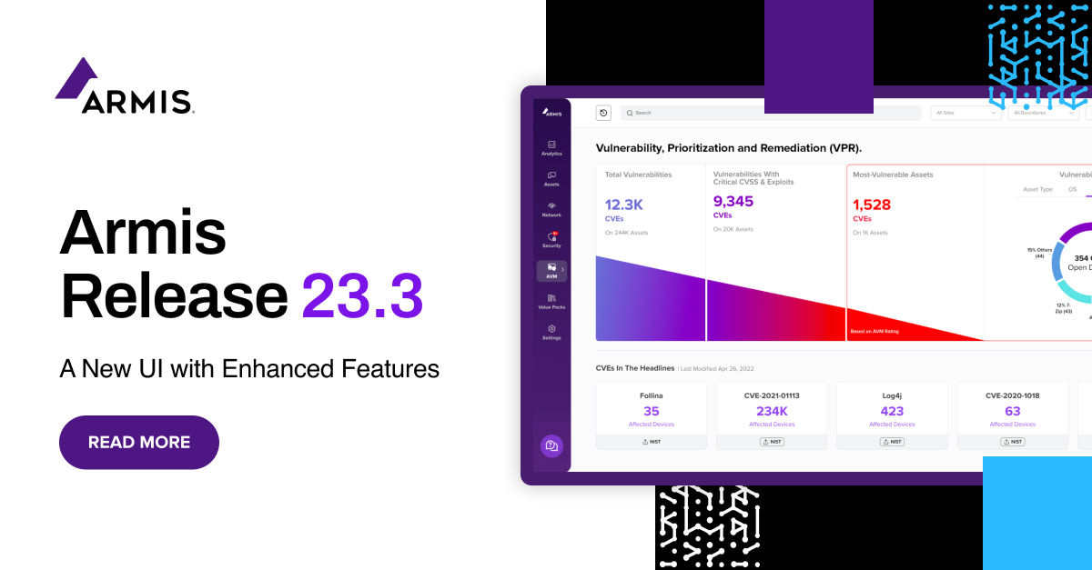 Armis Release 23.3 is here! | Armis